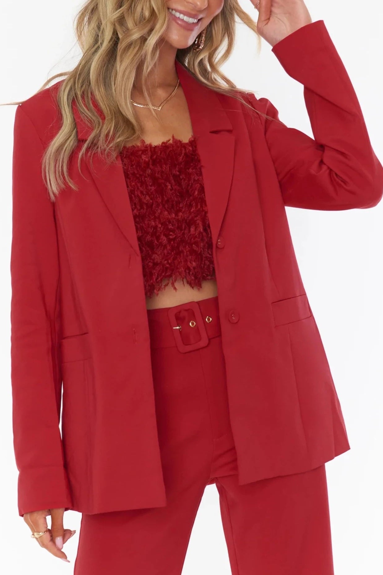 Major Blazer | Red – MAHALLA WILD